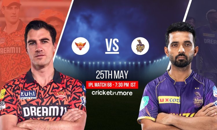 SRH vs KKR Dream11 Prediction Match 68, IPL 2025