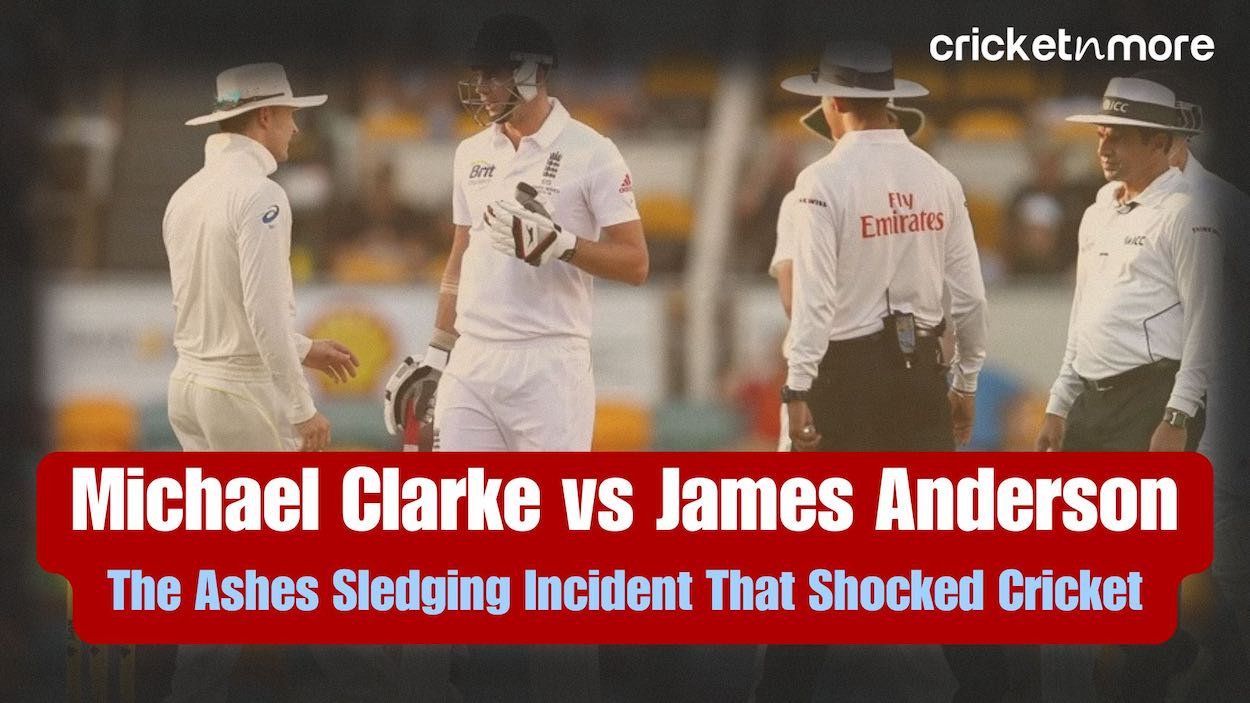 Michael Clarke vs James Anderson: A Sledging Incident That Crossed the ...