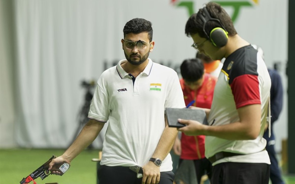 National Shooting: Anish In Lead After Day 1 Of Selection Trials On ...