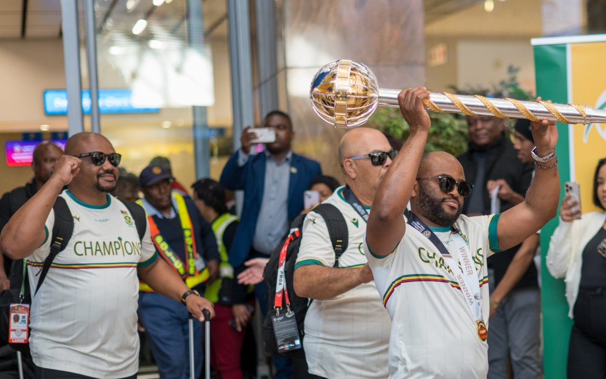 Newly-crowned World Test Champion South Africa Accorded A Rousing ...