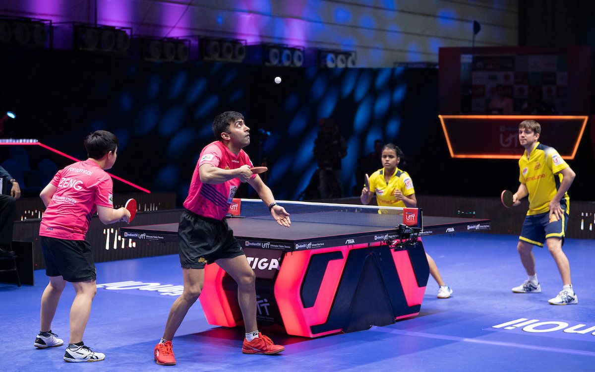 UTT Season 6: Krittwika Stars As Dempo Goa Beat Chennai Lions To Go On ...