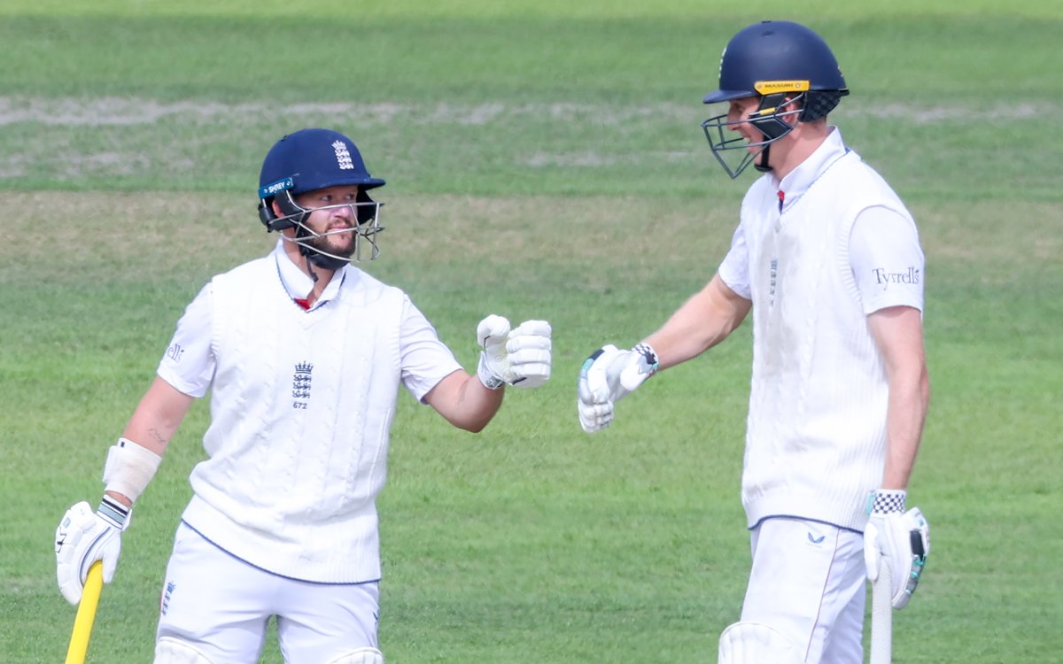 4th Test: Duckett And Crawley Fifties Help England Claim Control After ...