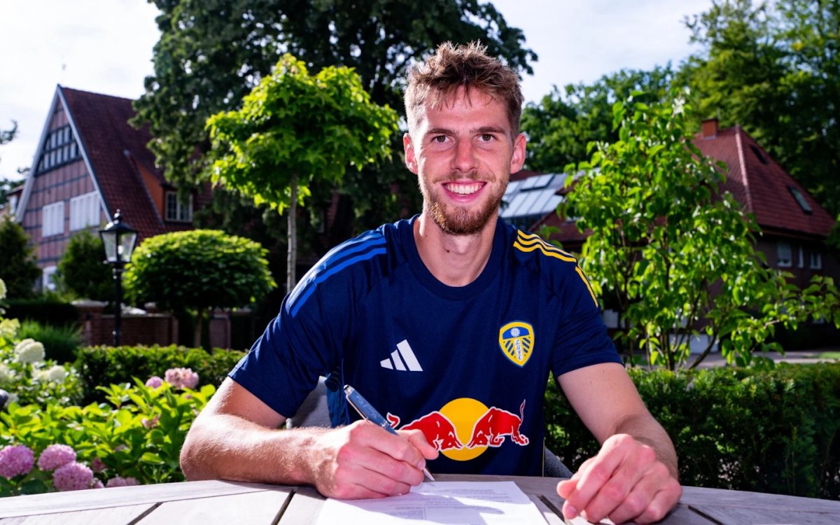 Leeds United Sign Midfielder Anton Stach From Hoffenheim On Four-year ...