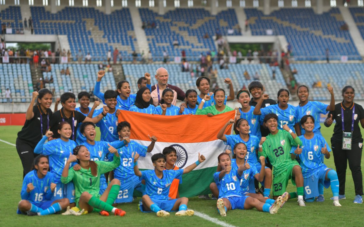 AIFF Announces USD 25k Reward For India U20 Women’s Team After Asian Cup Qualification On ...