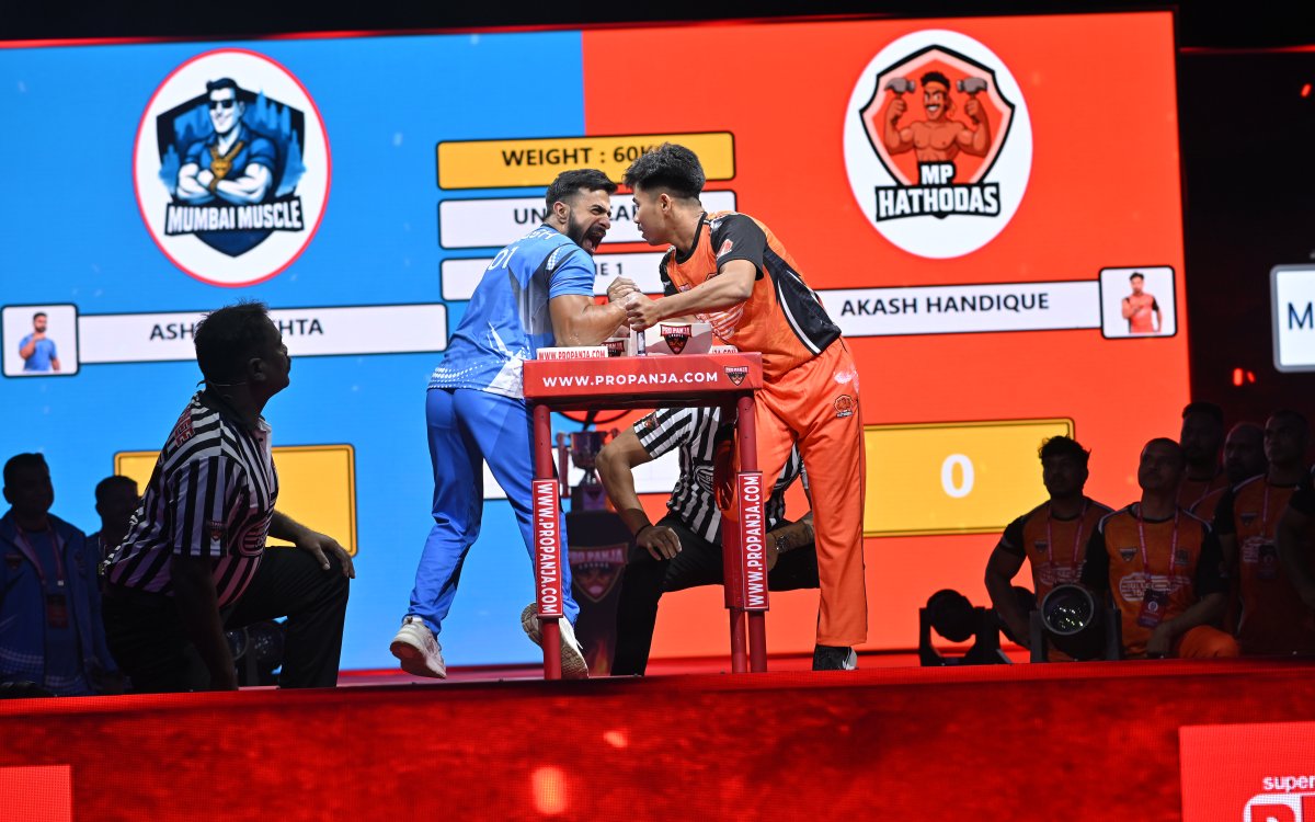 Mumbai Muscle Dominate Opening Day Of Pro Panja League Season 2 On ...