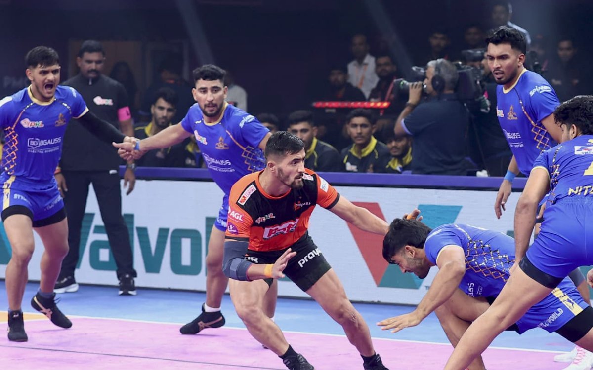 PKL 12: Ajit Chouhan, Anil Mohan Inspire As Late Surge Sees U Mumba ...