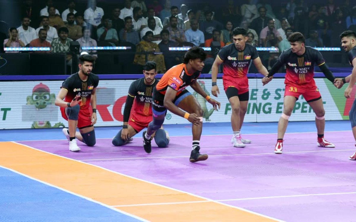 Ajit Chouhan Was Outstanding, Delivering A Rare Sight Six-point Raid, Says Rishank Devadiga On ...