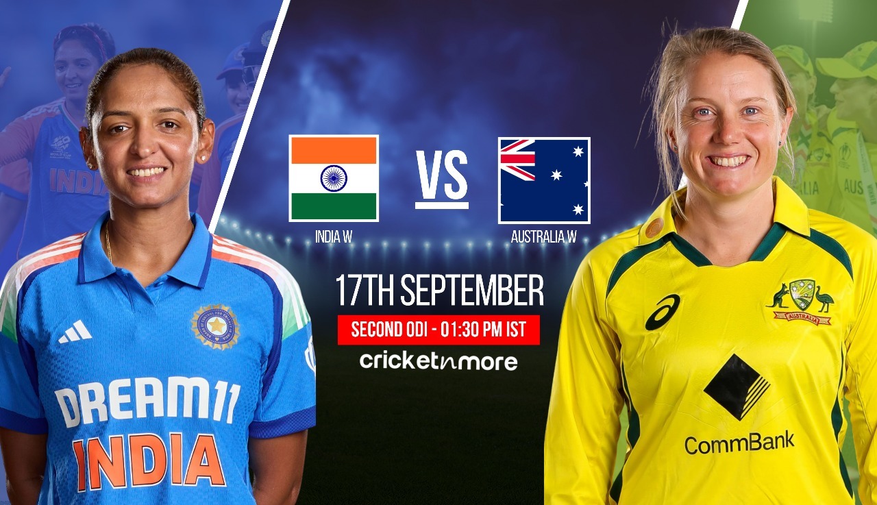 India Women vs Australia Women, 2nd ODI- Who will win today IN-W vs AU-W match? On Cricketnmore