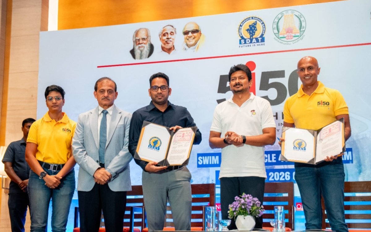 India’s First-ever 5150 Triathlon Launched In Chennai On Cricketnmore