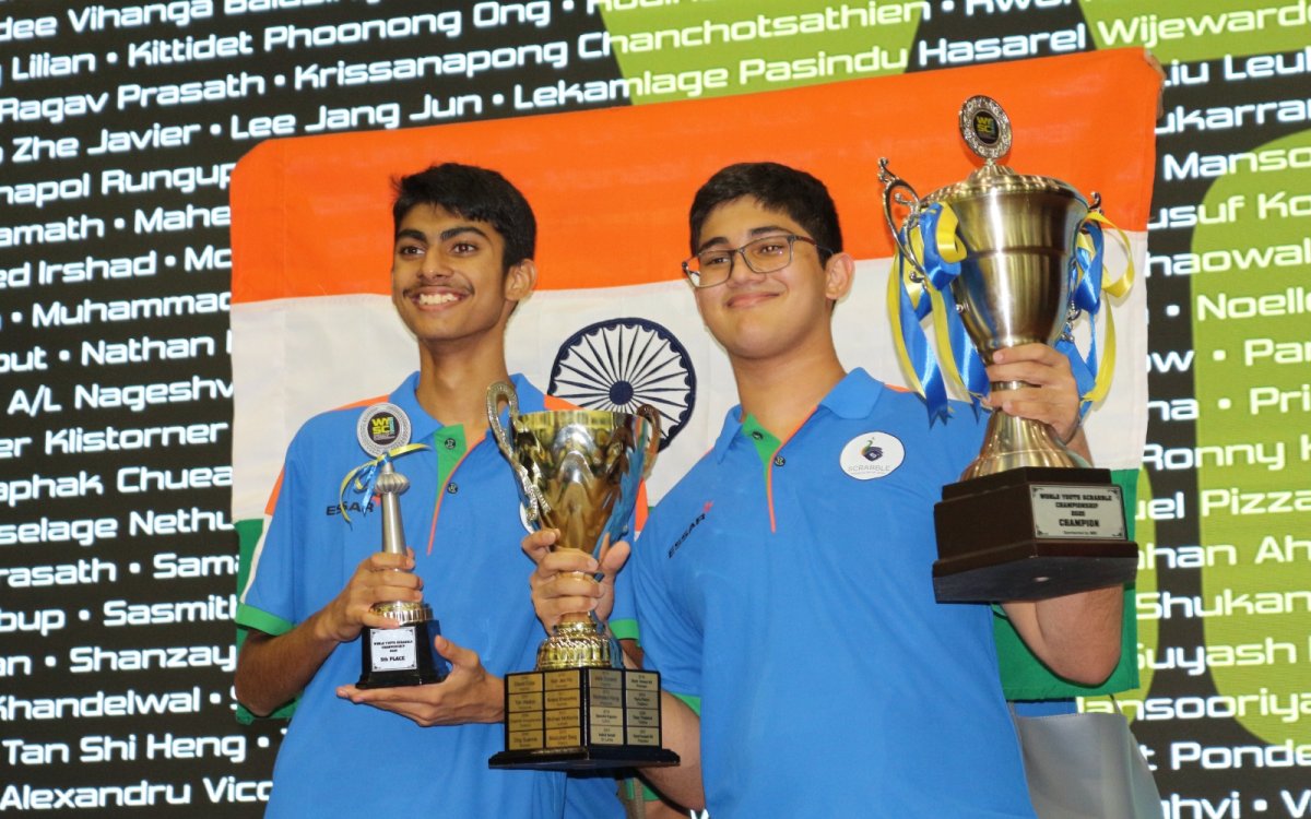 India’s Madhav Gopal Kamath Crowned World Youth Scrabble Champion 2025 ...