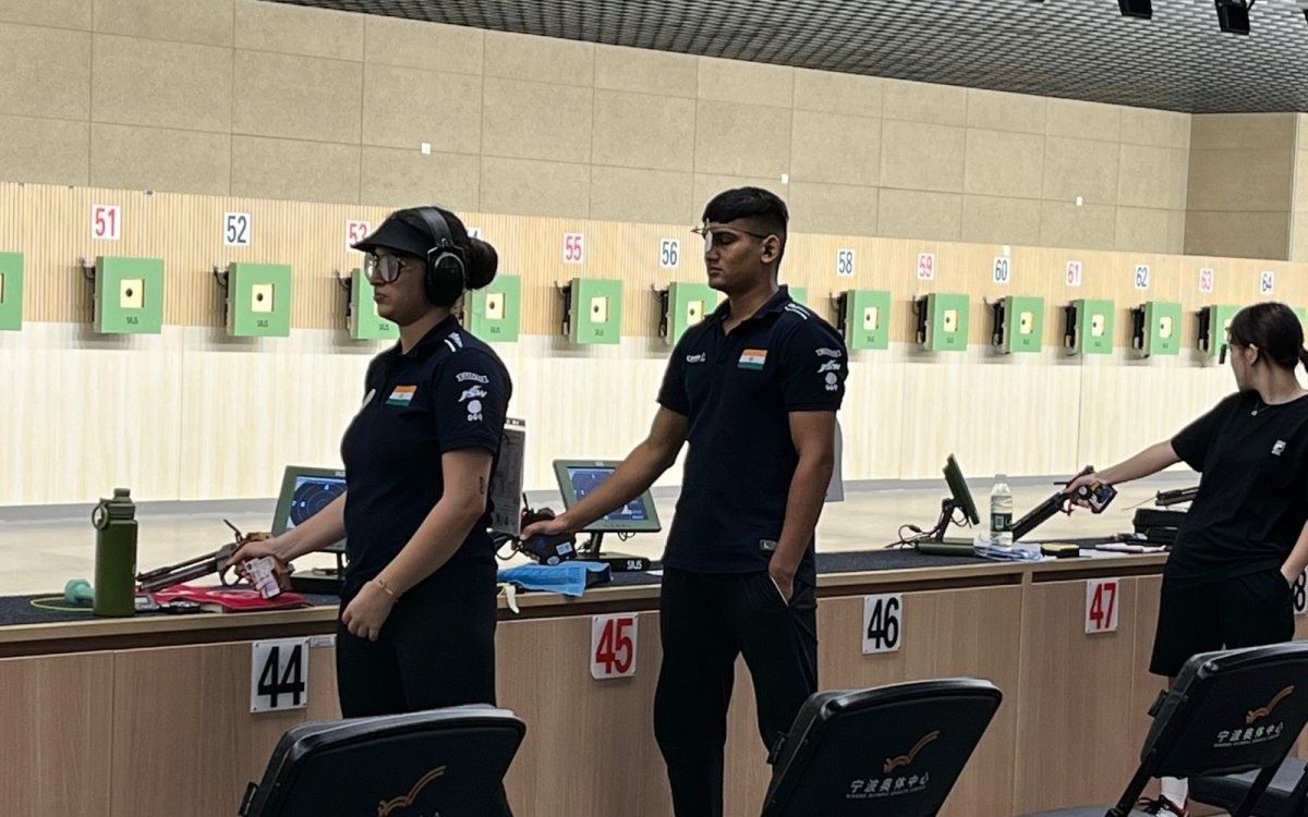 India’s Rifle And Pistol Mixed Teams Miss Out On Medal In Ningbo On ...