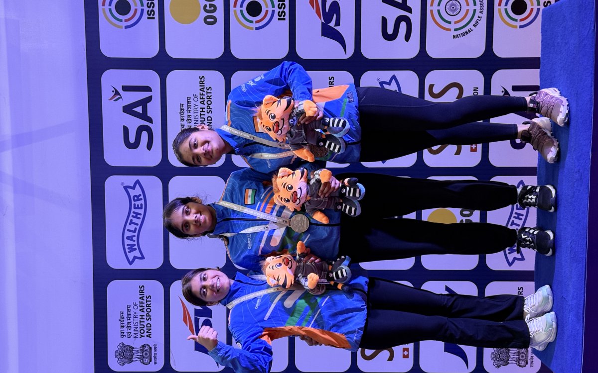 Jr World Cup Shooting: India Sweep Women’s 50m Rifle Prone Podium, Add ...
