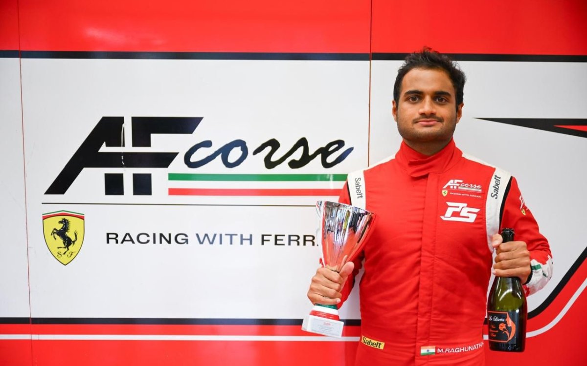 Mugello Podium Seals PRO-AM Silver For Mahaveer Raghunathan At Italian ...