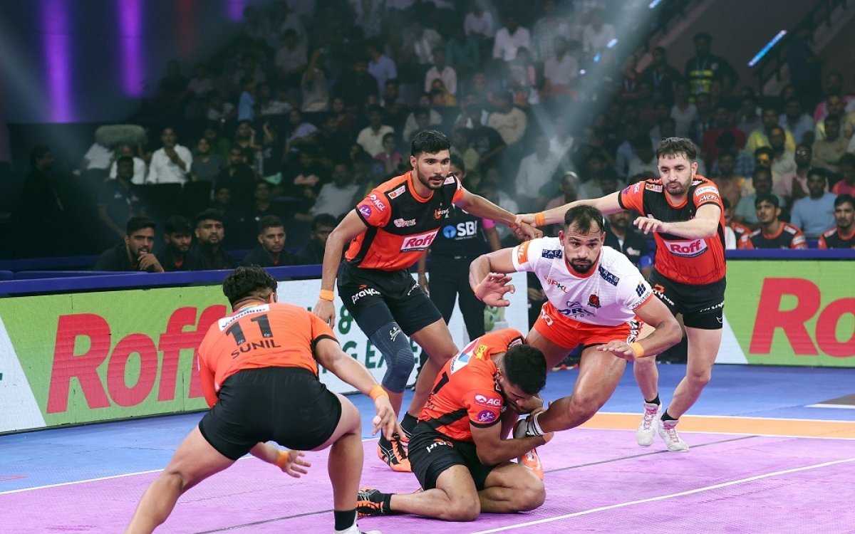 PKL 12: Puneri Paltan Rise To Top With Defensive Masterclass To ...