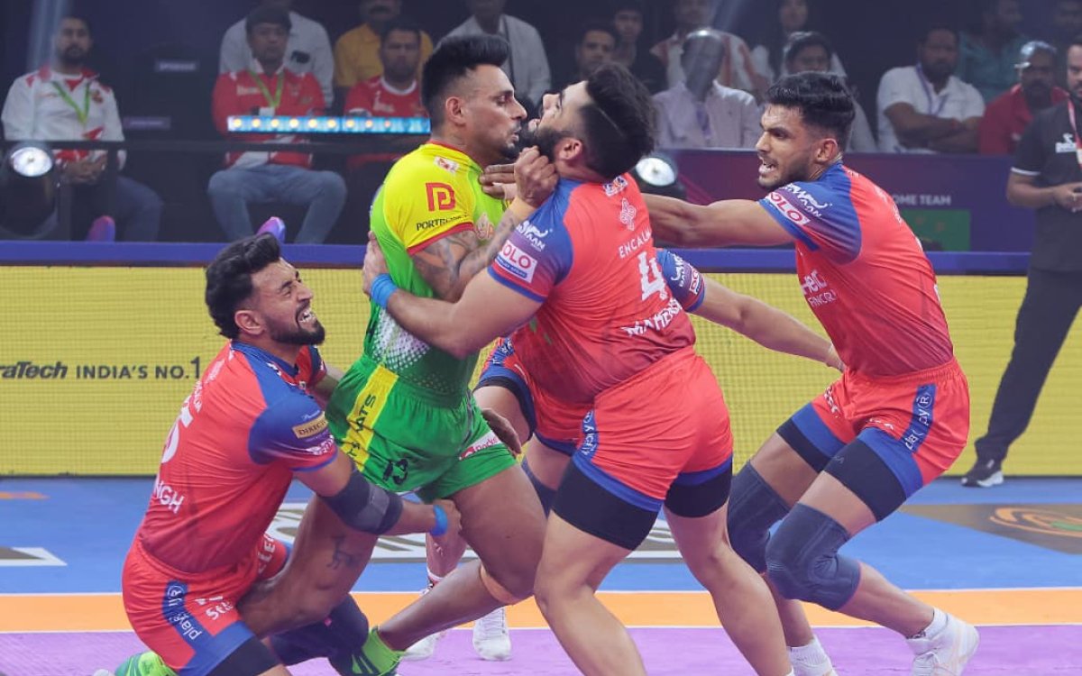 PKL Season 12: Defenders Sumit, Ashu Shine As UP Yoddhas Claw Their Way ...