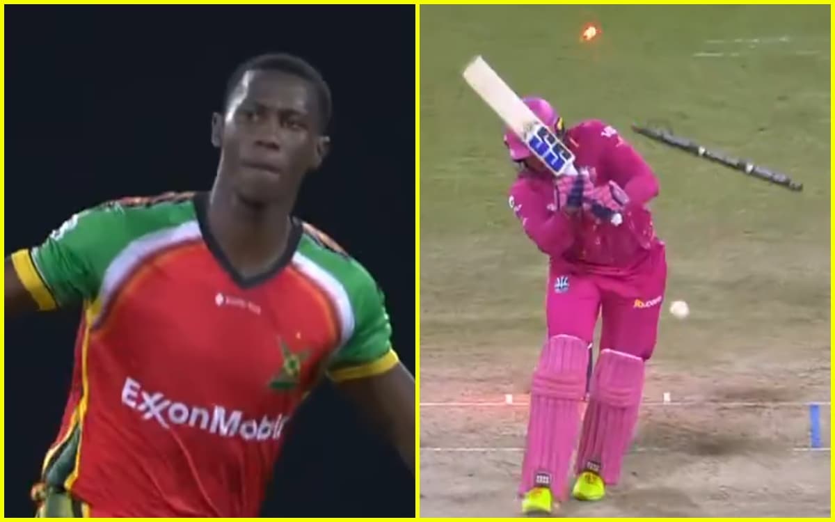 Rassie van der Dussen के उड़ गए तोते, Shamar Joseph ने सनसनाता बॉल डालकर उखाड़ा डंडा; देखें ...