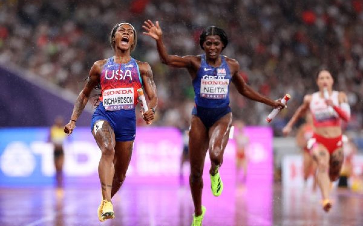 World Athletics C'ships: United States Wins Three Of Four Relay Titles ...