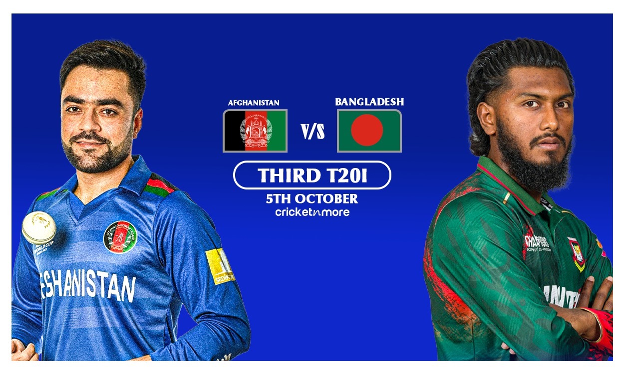 Afghanistan vs Bangladesh, 3rd T20I- Who will win today AFG vs BAN match? On Cricketnmore