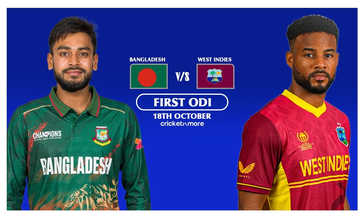 Bangladesh vs West Indies, 1st ODI- Who will win today BAN vs WI match ...