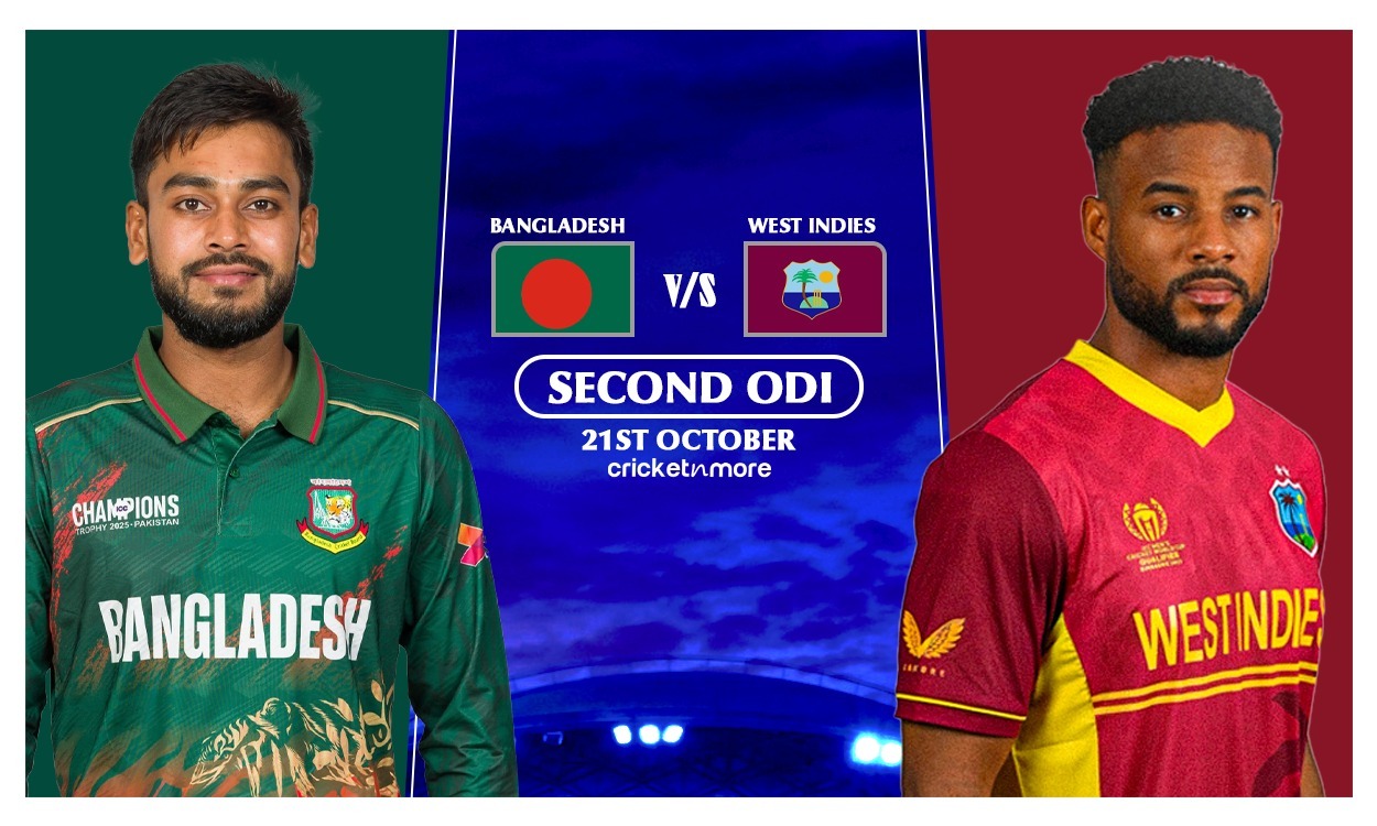 Bangladesh vs West Indies, 2nd ODI- Who will win today BAN vs WI match? On Cricketnmore
