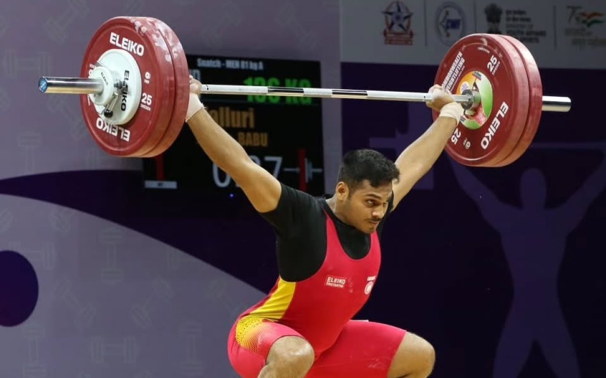 वर्ल्ड वेटलिफ्टिंग चैंपियनशिप : 16वें पायदान पर रहे भारत के अजय बाबू ...