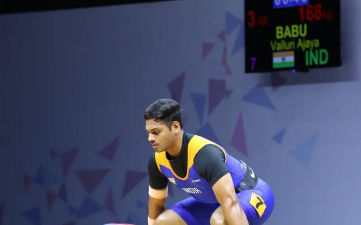 India’s Ajaya Babu Valluri Finishes 16th At World Weightlifting Championships On Cricketnmore