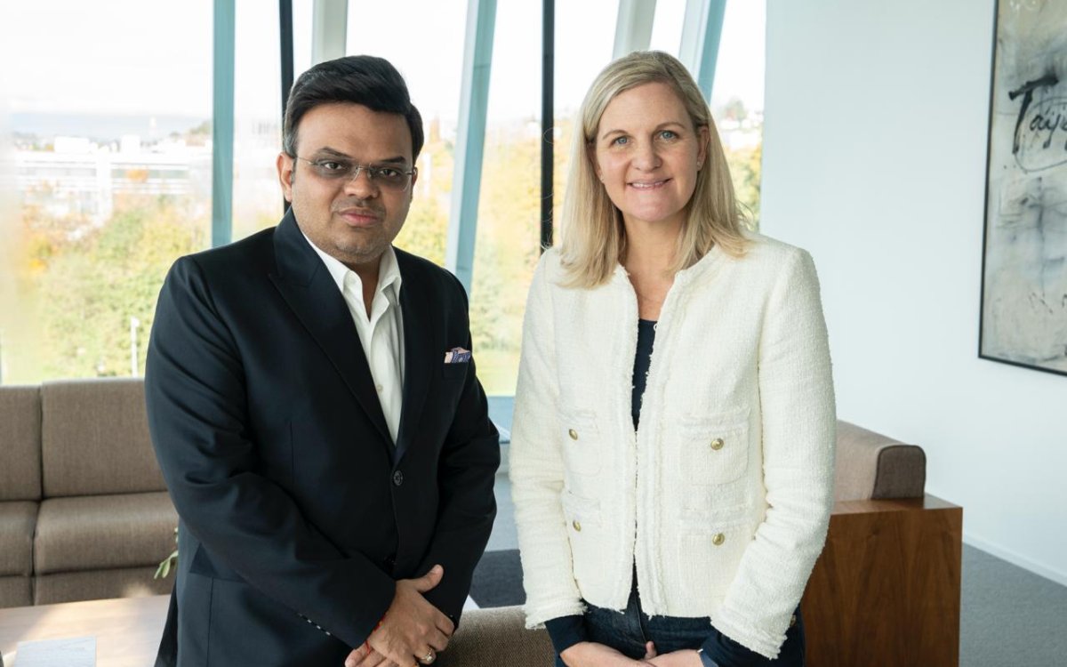 Jay Shah Meets IOC Chief Kirsty Coventry, Discusses Cricket's Return To ...