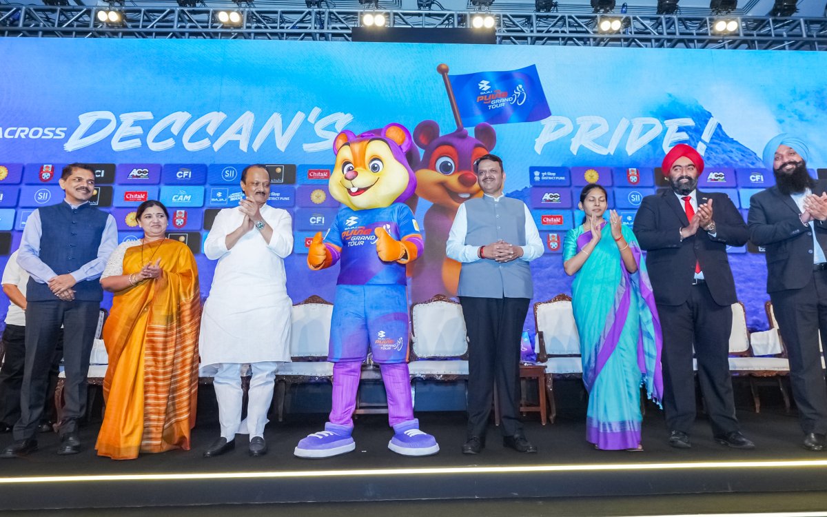 Maha CM Devendra Fadnavis Unveils Mascot, Kit And Logo Of 'Pune Grand ...