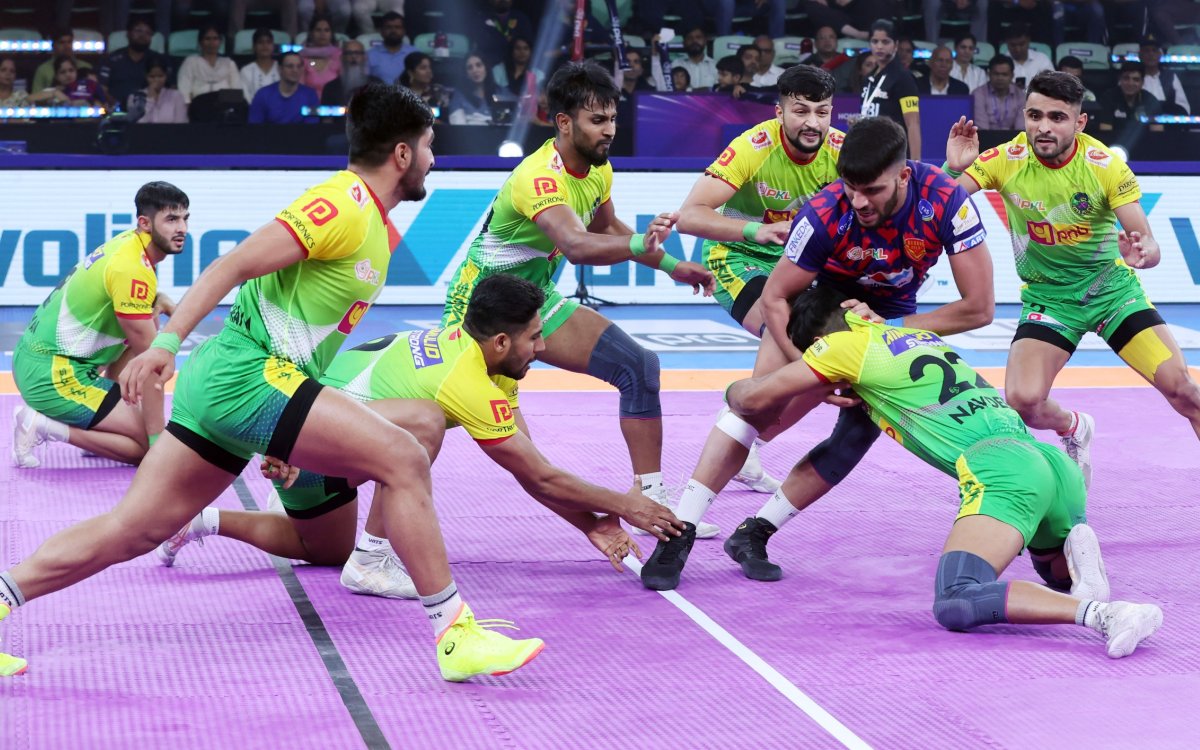 PKL 12: Patna Pirates Record 35-point Win Over Dabang Delhi With Ayan ...