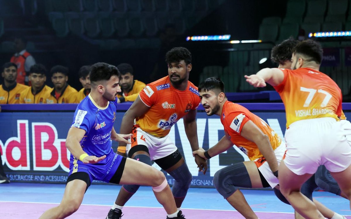 PKL 12: Puneri Paltan Confirm Top-eight Spot After 13-point Win Over ...