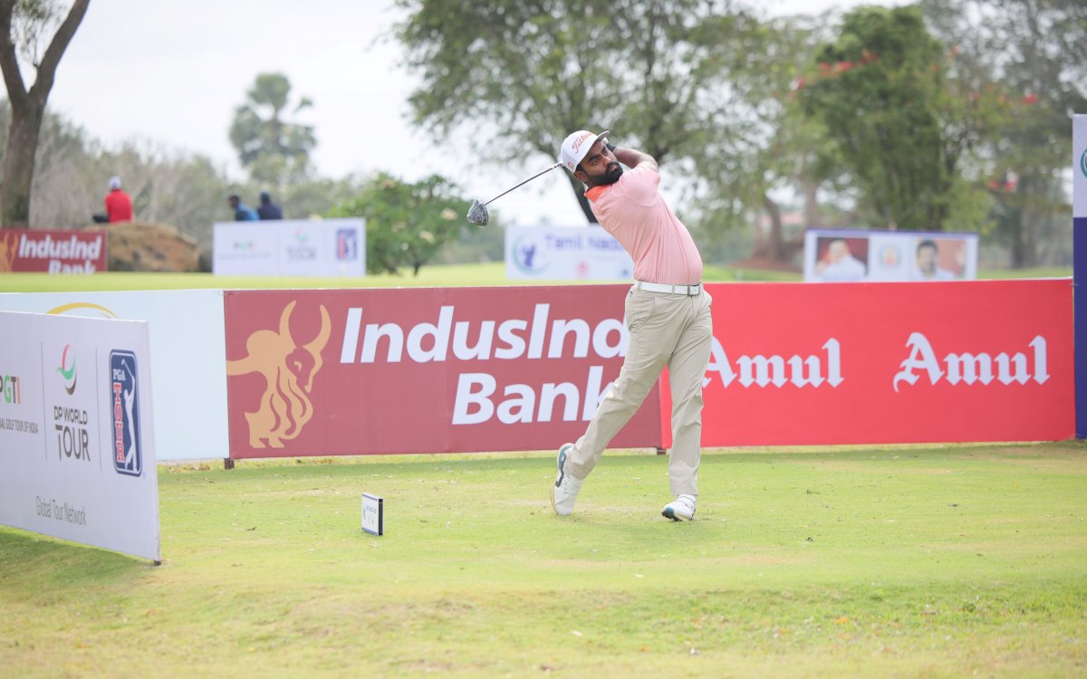 Tamil Nadu Open: Arjun Prasad Opens Up Six-shot Lead On Day Three On ...