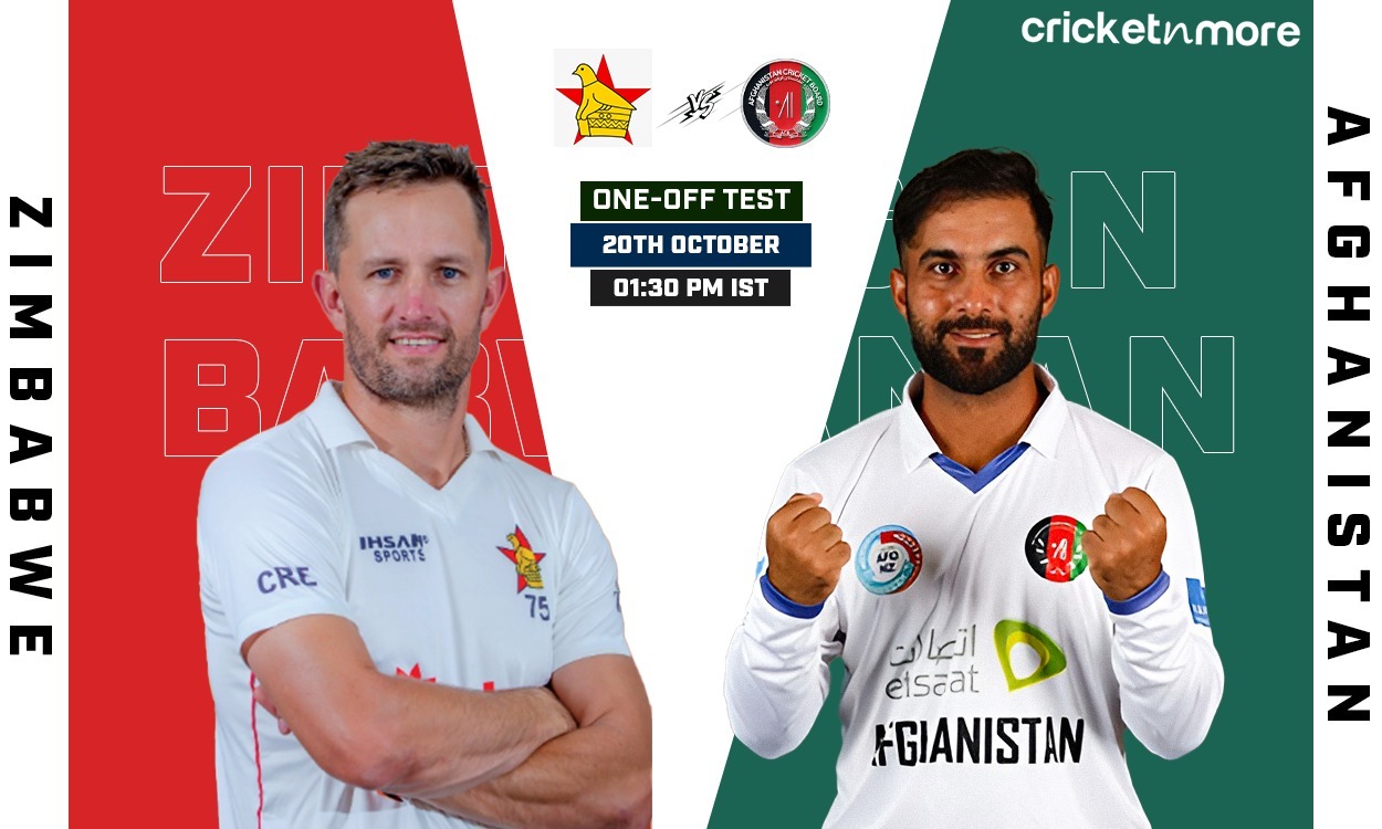 Zimbabwe vs Afghanistan, One-off Test- Who will win today ZIM vs AFG ...