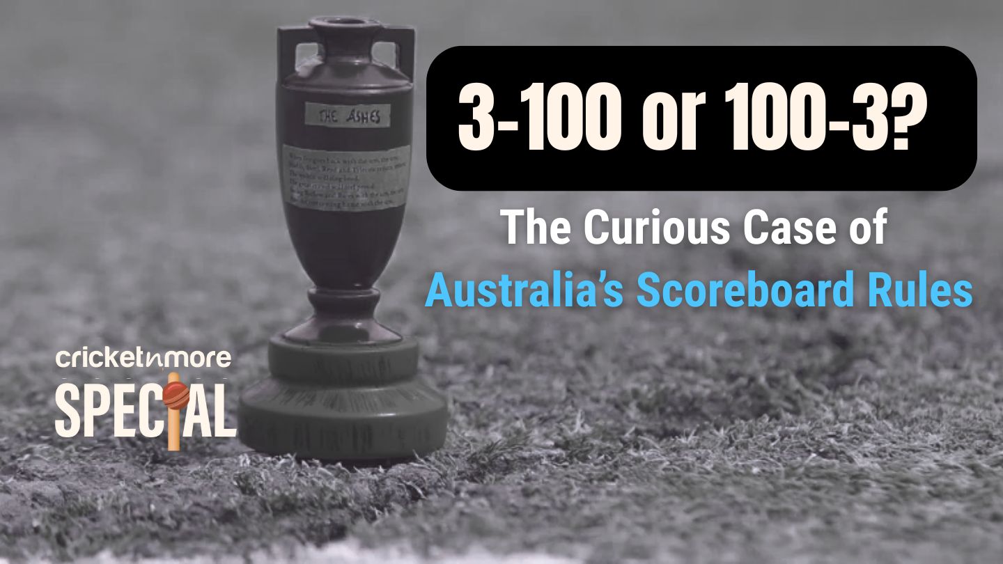 Why Does Australia Show Wickets Before Runs on Cricket Scorecards? On ...