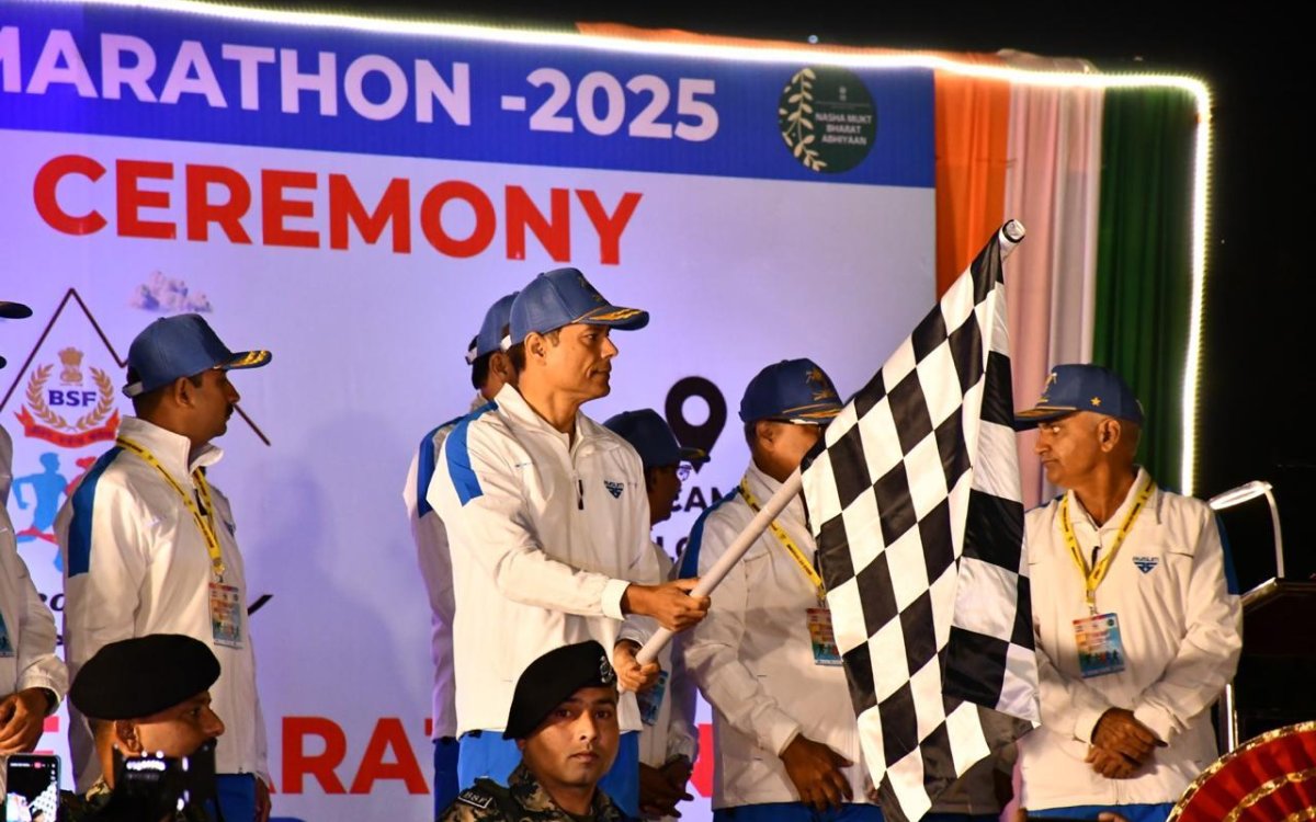 BSF's Marathon Witnesses Huge Turnout, First Major Event In Jammu After ...
