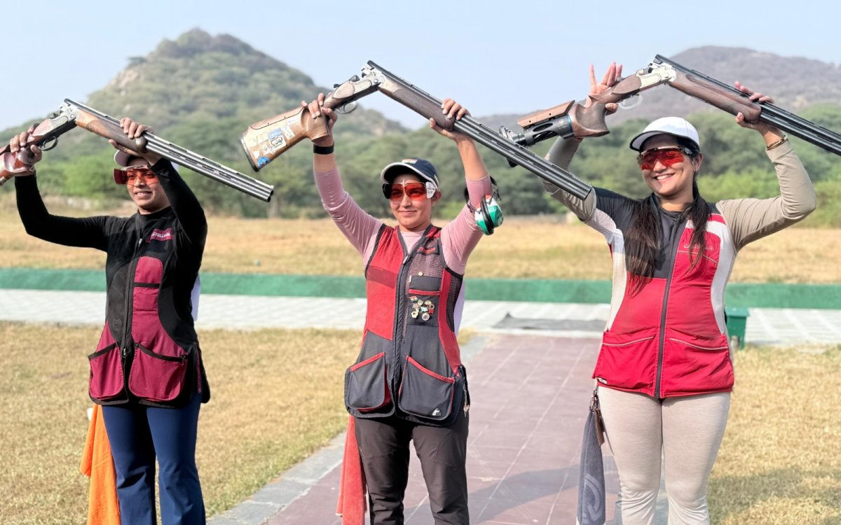 KIUG 2025: Trap Shooter Neeru Dhanda Wins Fourth Straight Gold; Jain ...