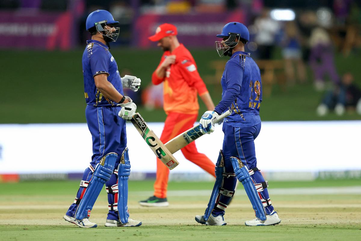 ILT20: MI Emirates beat Gulf Giants by Eight Wickets On Cricketnmore