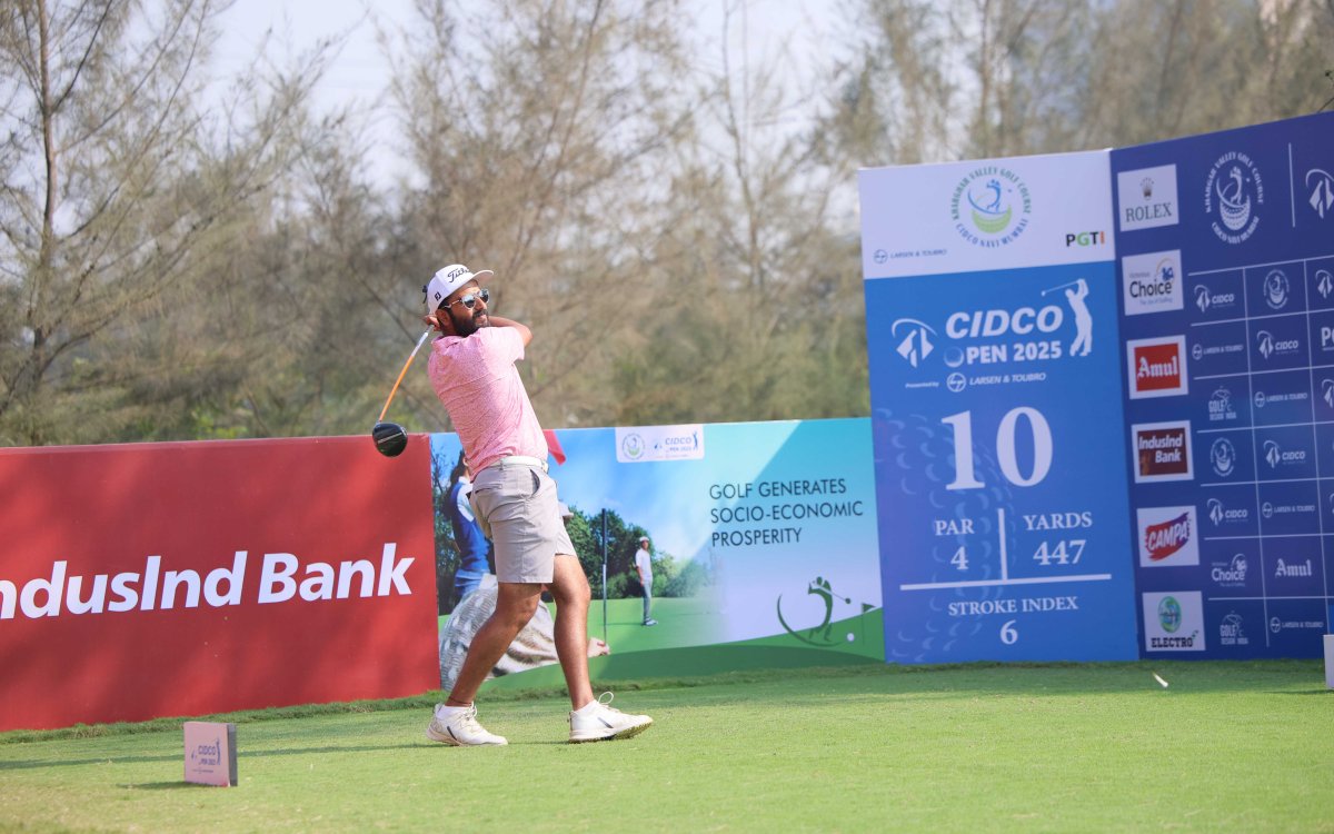 CIDCO Open: Rohan Patil Sets Course Record With 64 To Move Into Joint Lead With Veer Ahlawat On ...
