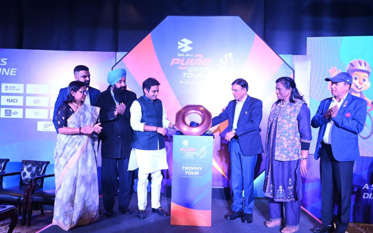Cycling: Pune Grand Tour Unveils Its Heritage-inspired Trophy At ...