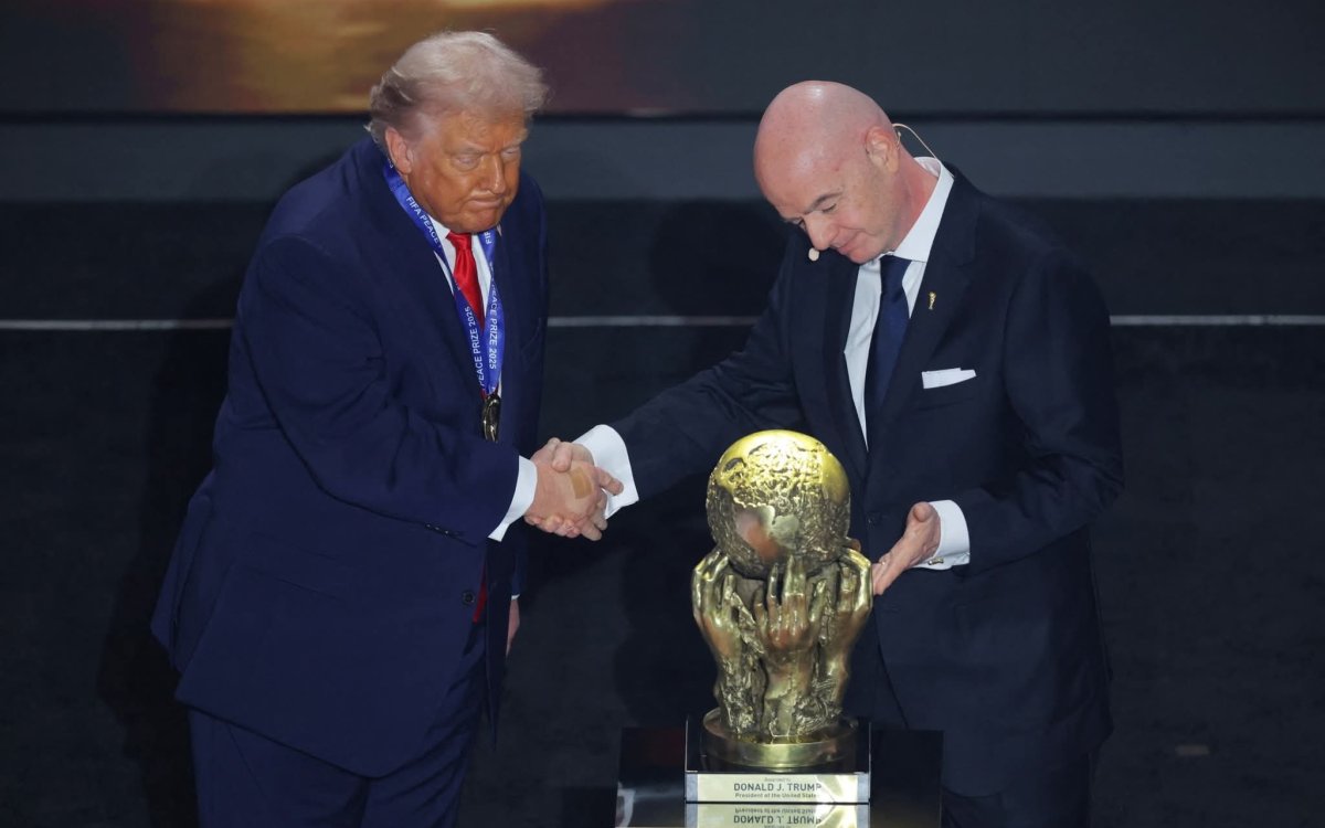 FIFA Awards First-ever Peace Prize To US President Donald Trump Ahead ...