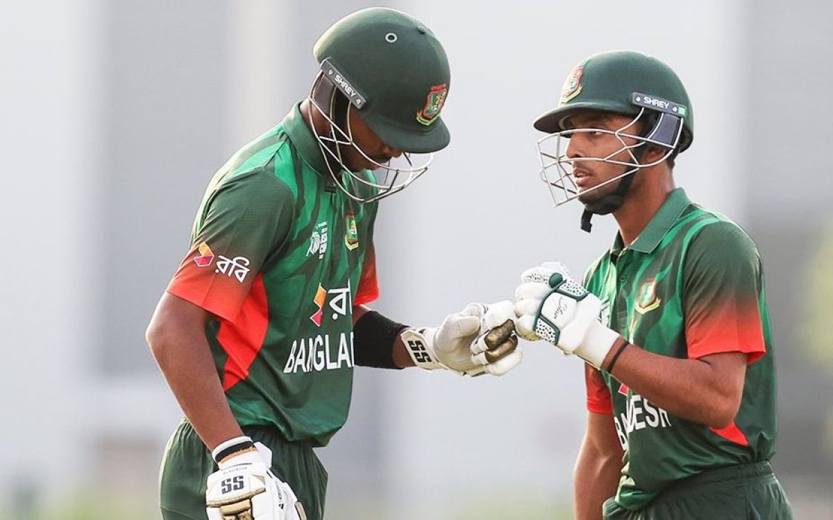 U19 Asia Cup: Openers Help Bangladesh Secure Thrilling Three-wicket Win ...