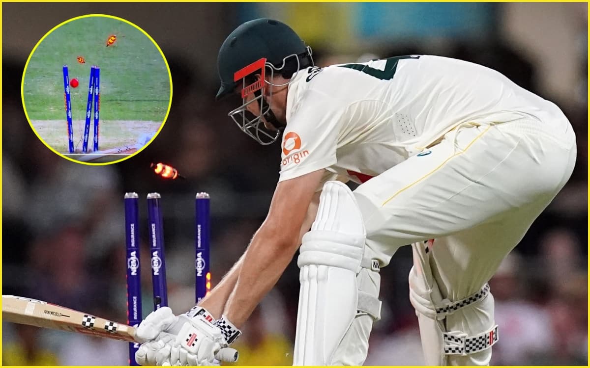 Cameron Green ने Brydon Carse को गिफ्ट किया विकेट, स्टंप्स छोड़कर हो गए ...