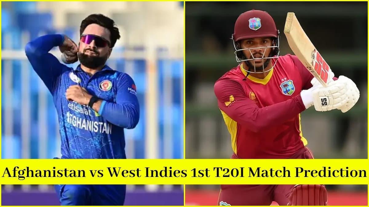 AFG vs WI 1st T20I: अफगानिस्तान बनाम वेस्टइंडीज! यहां देखें Match ...