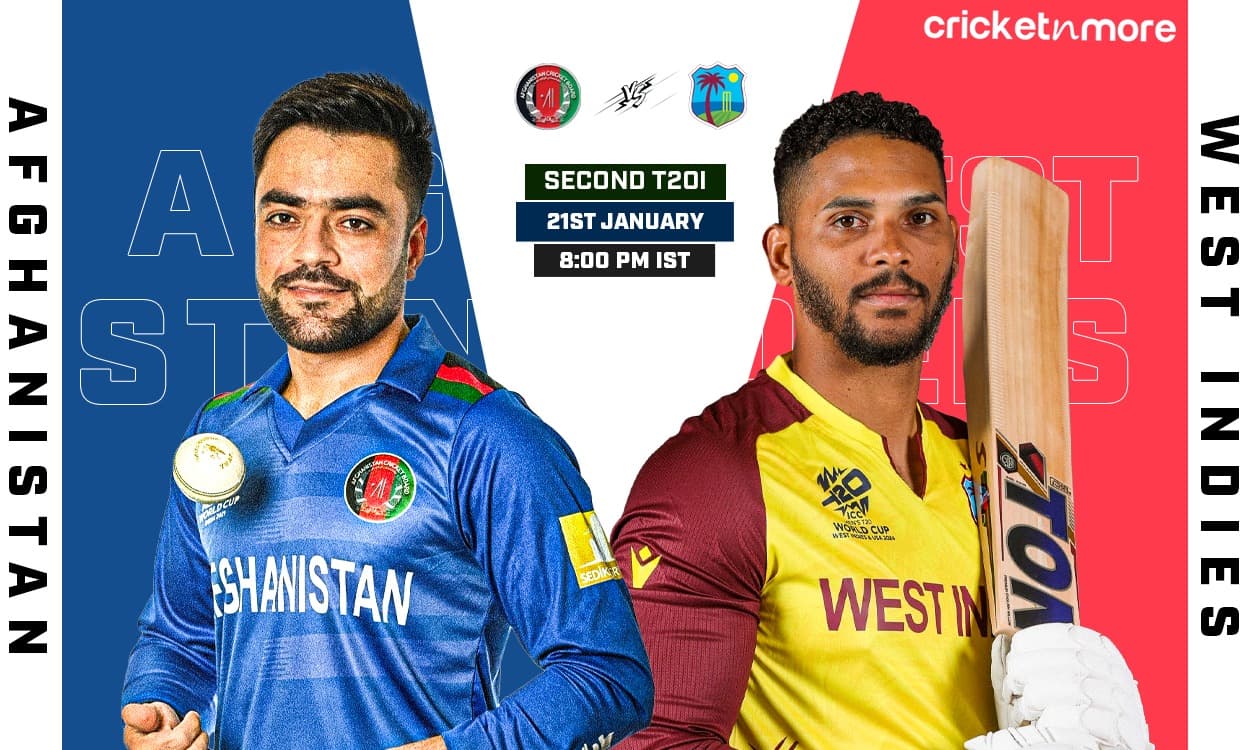 AFG vs WI 2nd T20I: अफगानिस्तान बनाम वेस्टइंडीज! यहां देखें Match ...