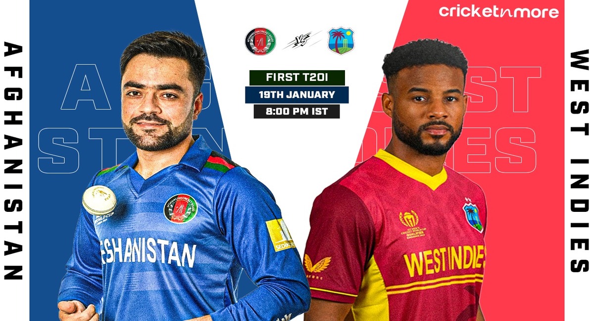 Afghanistan vs West Indies, 1st T20I - Who will win today AFG vs WI ...