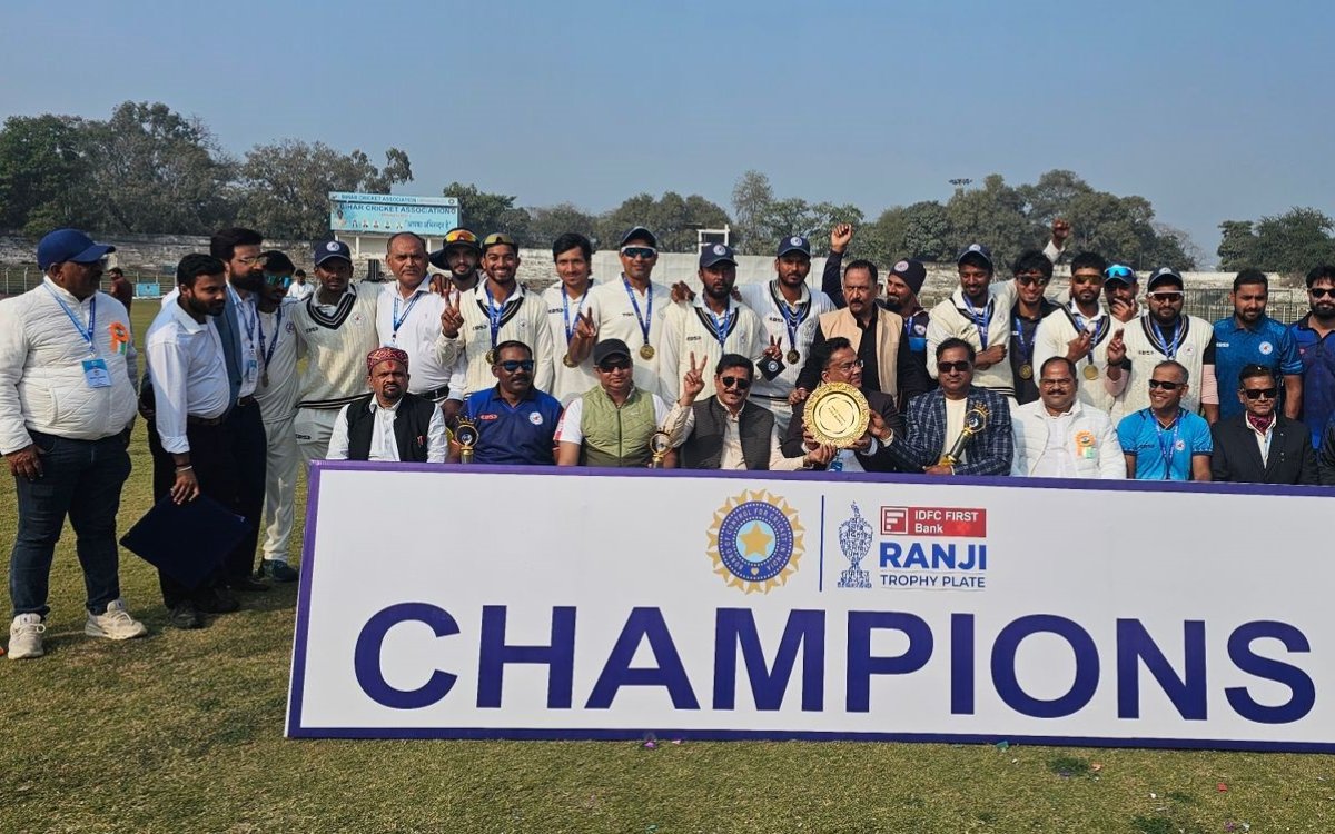 Ranji Trophy: Bihar Thrash Manipur By 568 Runs In Plate Final, Earn ...