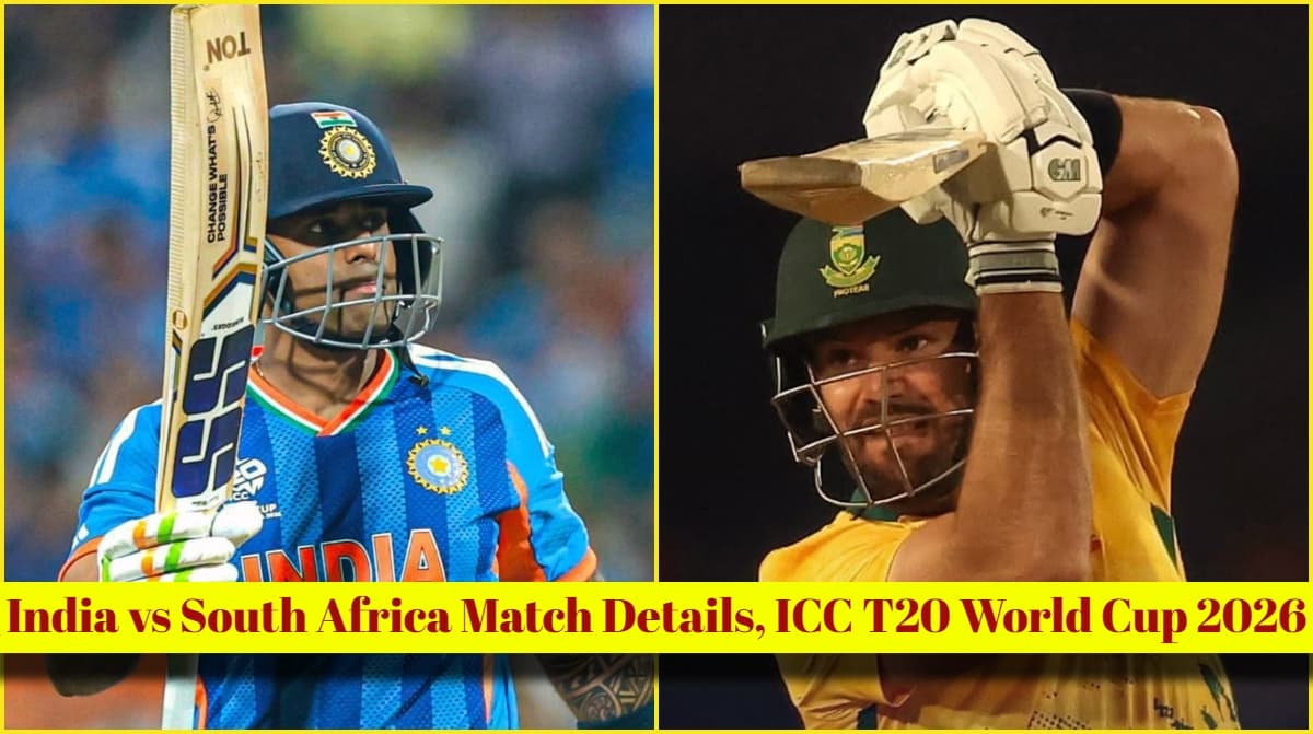 IND vs SA, ICC T20 World Cup 2026: भारत बनाम साउथ अफ्रीका! यहां देखें ...