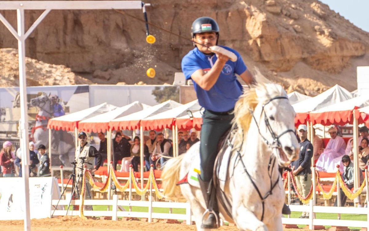 Haryana DGP Congratulates Indian Tent Pegging Team On Qualifying For ...