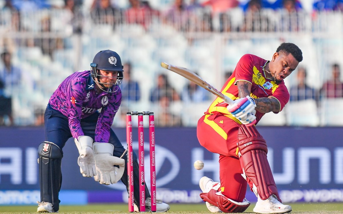 T20 WC: Shimron Hetmyer's 64 Powers West Indies To 182/5 Against ...