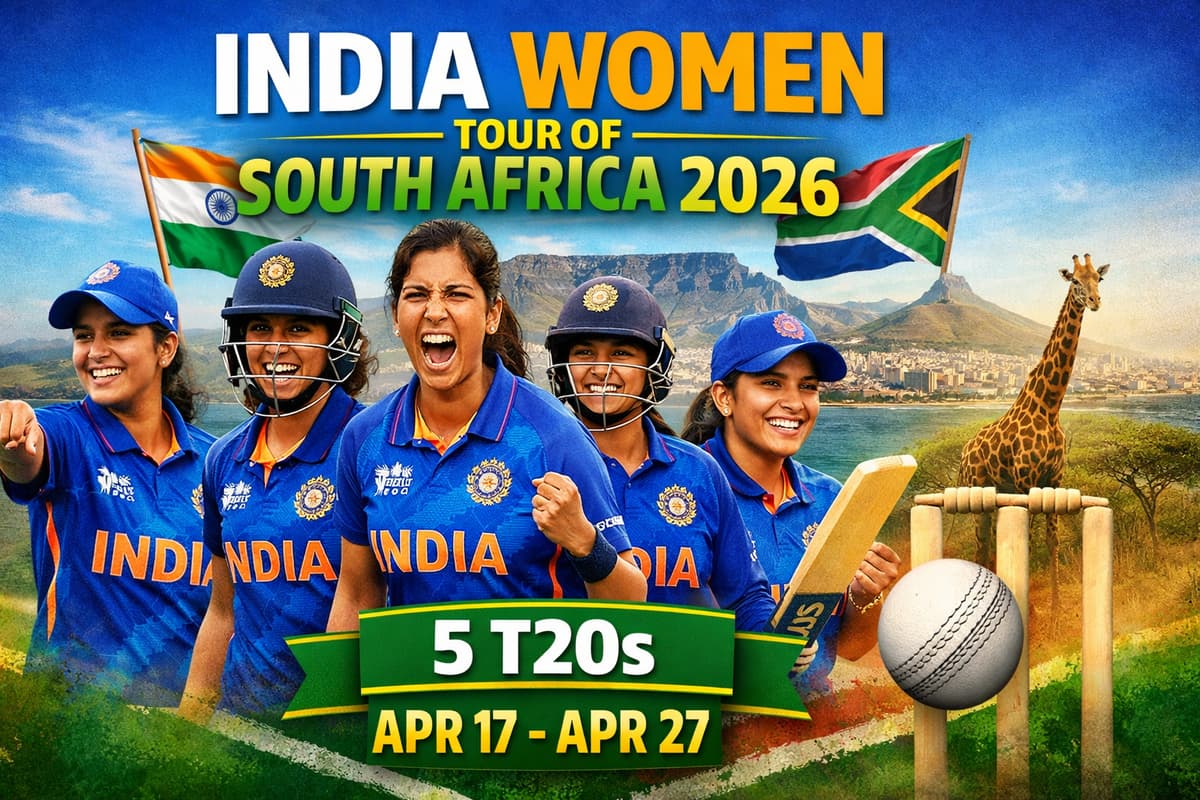 ICC Cricket India Women tour of South Africa 2026 cricket latest ...