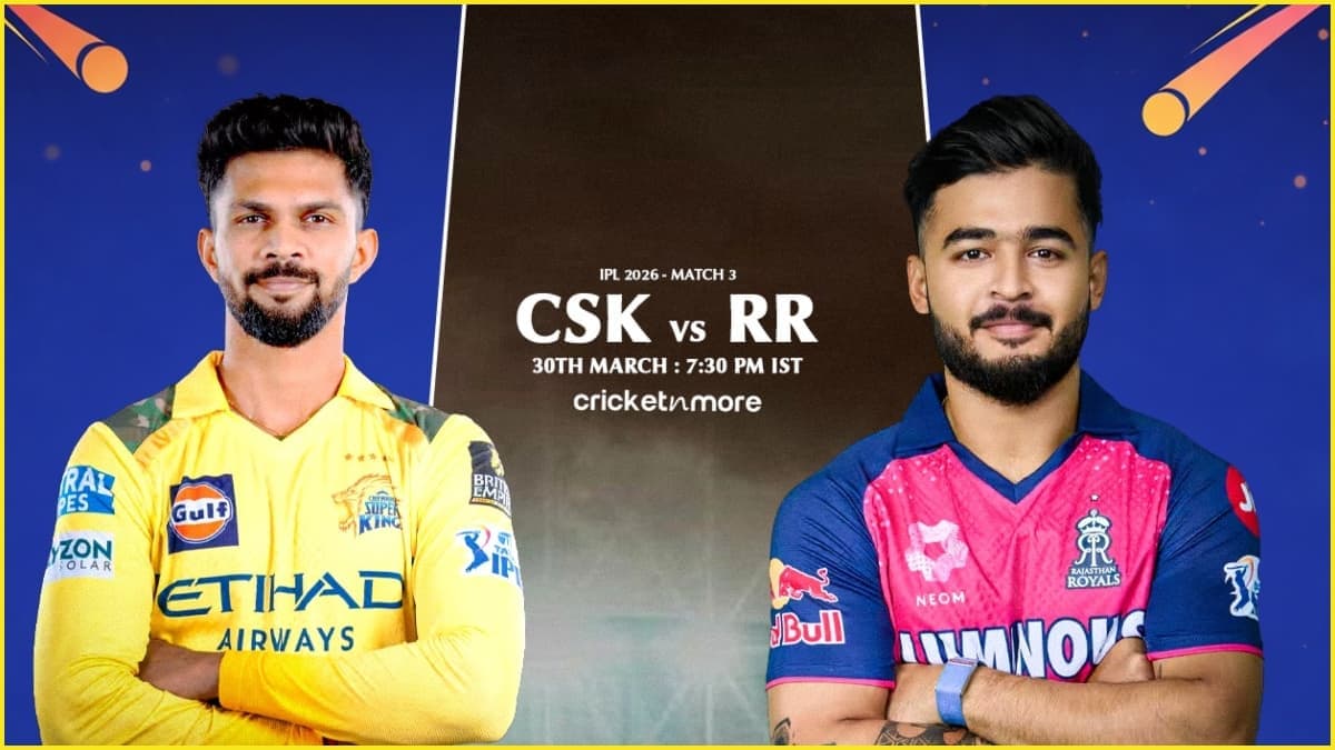 RR vs CSK, IPL 2026: राजस्थान रॉयल्स बनाम चेन्नई सुपर किंग्स! यहां ...